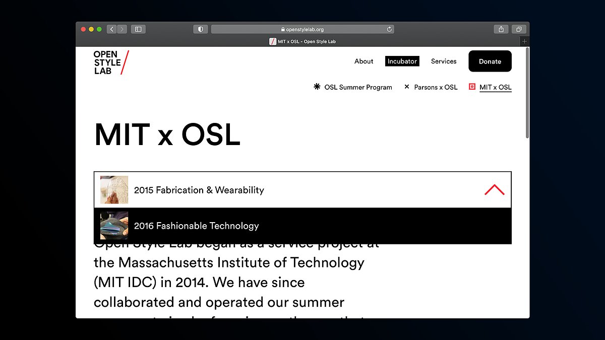 Open Style Lab - Accessibility Meets Style in this Online Environment ...